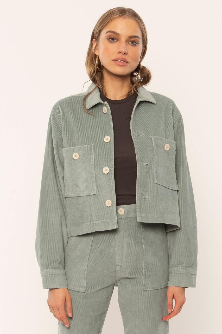 Lex Woven Jacket - L.A. Green