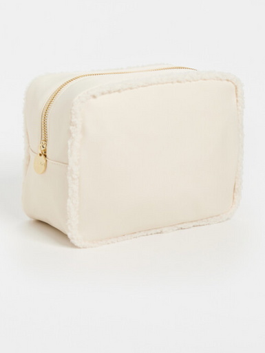 Large Pouch with Sherpa Outline - L.A. Green