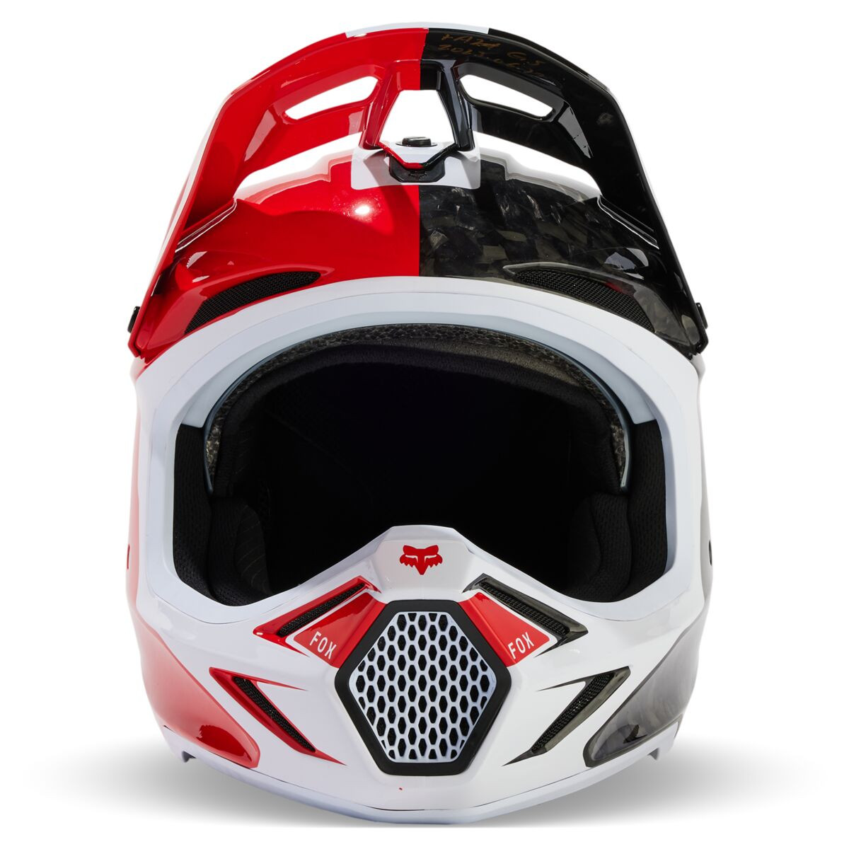 Fox Racing V1 Solid Helmet | Fox Motocross Helmet | Dirt Bike Helmet ...