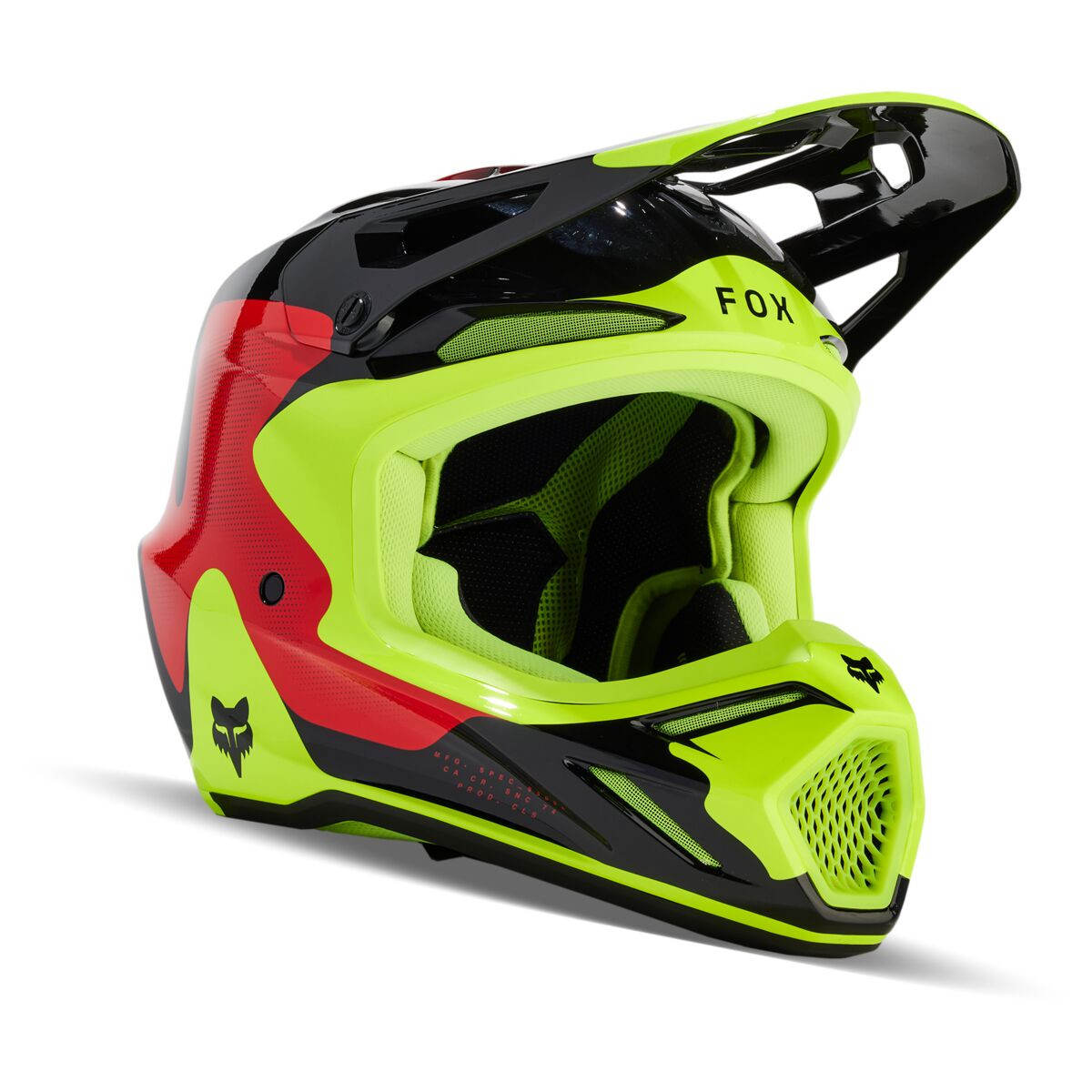 Fox Racing V3 Revise Helmet | Fox Motocross Helmet | Dirt Bike Helmet - Performance Cycle of ...