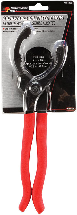 Performance Tool Oil Filter Pliers | Motorcycle Oil Filter Pliers ...