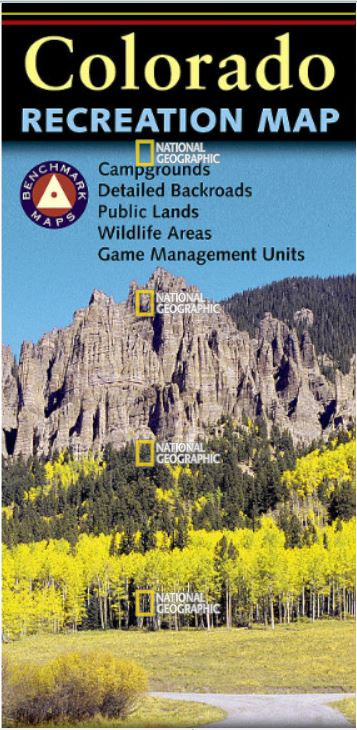 National Geographic Folded Map | Colorado Recreation Map | Maps ...
