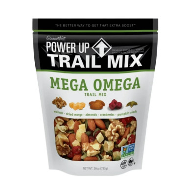 Power Up Mega Omega Premium Trail Mix 26 oz
