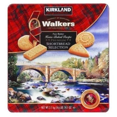 Kirkland Signature Walkers Pure Butter Cookie Premium Shortbread ...