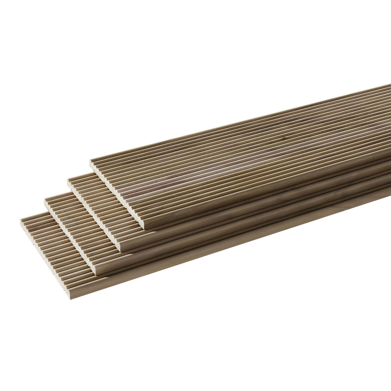 Unfinished Poplar 1545 4' Panel 4-Pack