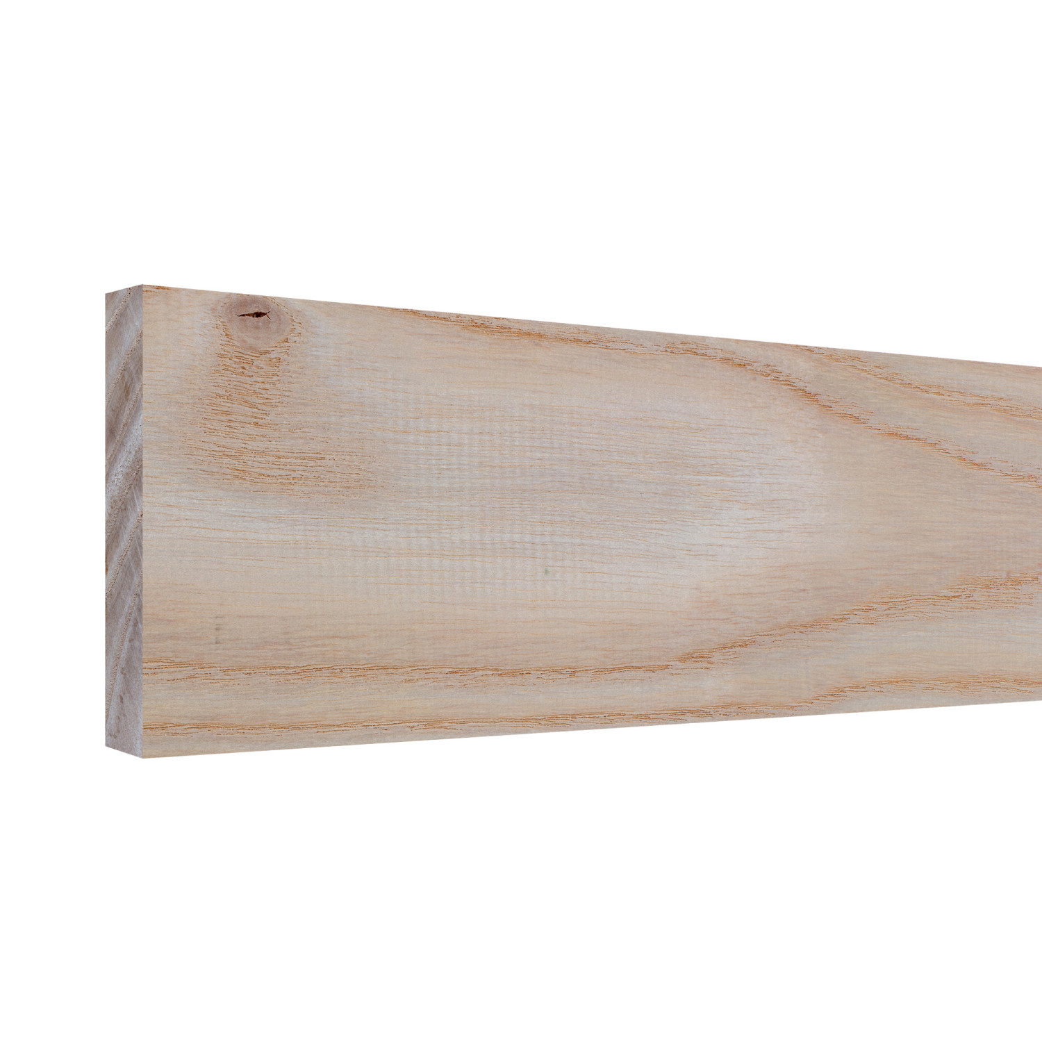 Unfinished Natural Ash 1X8 Board 4'