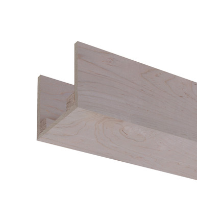 5X5 Unfinished Natural Soft Maple Beam 92"