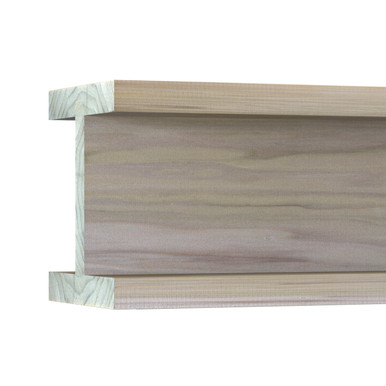 5X5 Unfinished Poplar Beam 92"