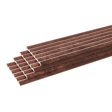 Unfinished Red Oak 1554 4' Panel 4-Pack