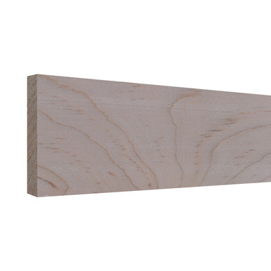 Unfinished Natural Soft Maple 1/2X6 Board 4'
