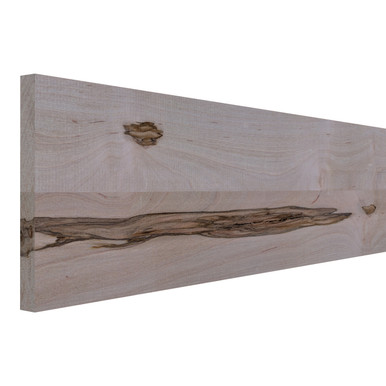 Unfinished Rustic Soft Maple 1X8 Board 6'
