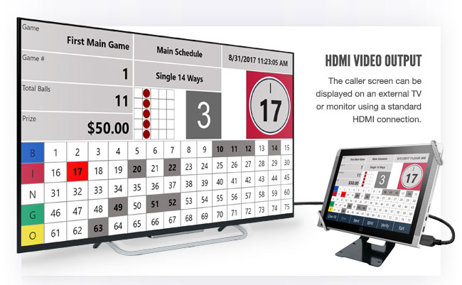 Envoy Bingo Console with Verification and Ball Camera - Bingo Supply ...