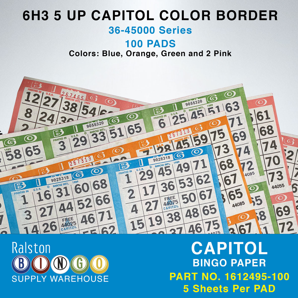 Bingo Paper - Page 1 - Bingo Supply Warehouse