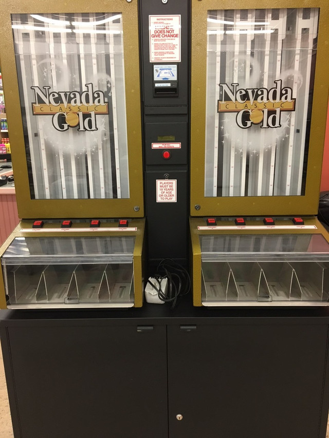 Nevada Gold II Pull Tab Dispensing Machine - Used - Bingo Supply Warehouse