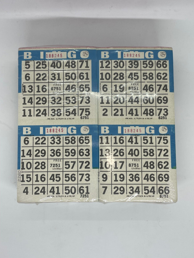Bingo Paper - Bingo Supply Warehouse