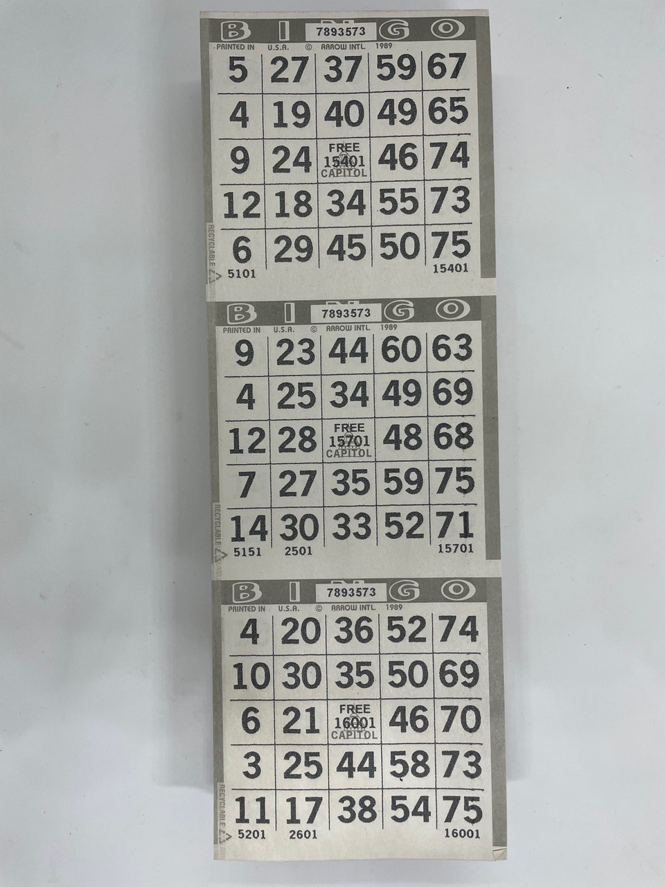 Bingo Paper - Bingo Supply Warehouse