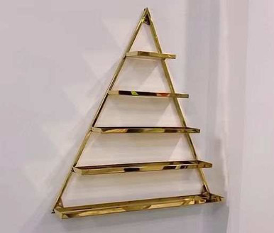 Acrylic wall shelf for dipping powder