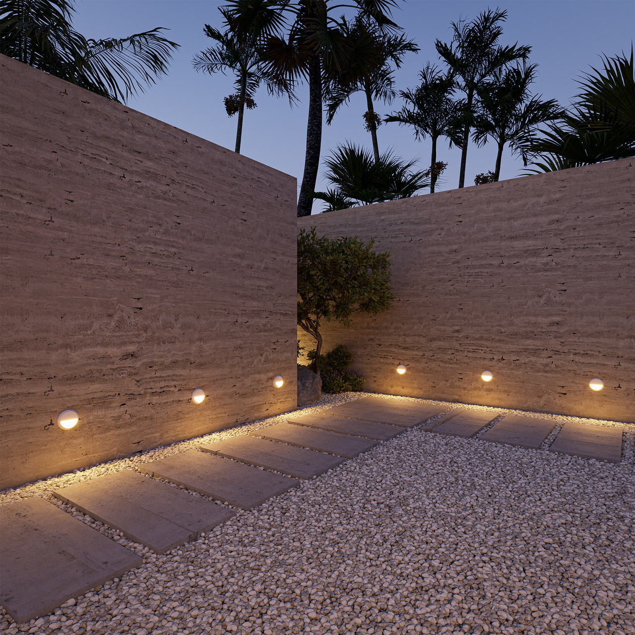 Illux ML-7403 Lámpara Led De Sobreponer En Muro 1.5 W 100-240 V
