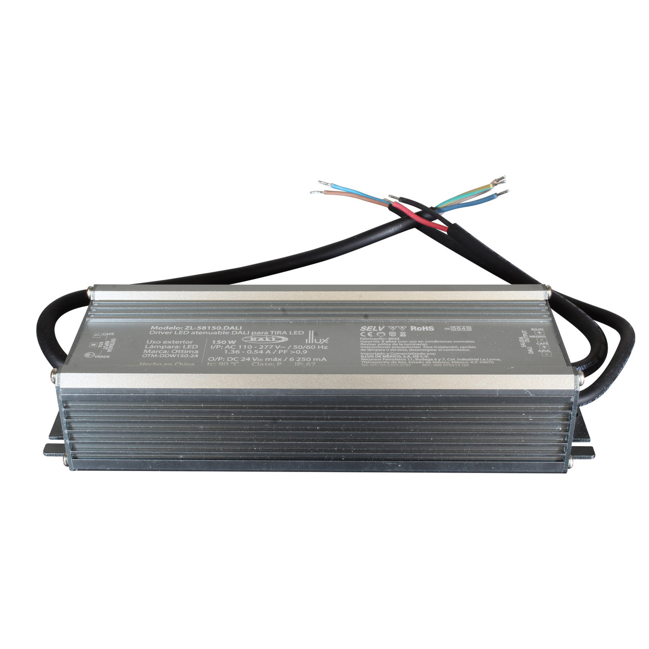 The Collection Zl-58150.Dali67 Driver Led Atenuable Dali 150 W Ac 100 ...
