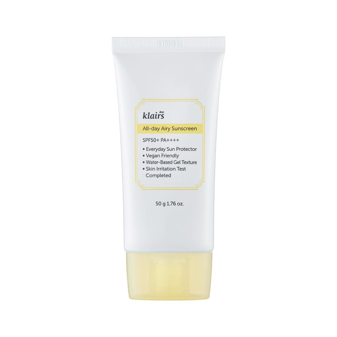 Klairs All-day Airy Sunscreen SPF50+ PA++++| SKINSIDER UK