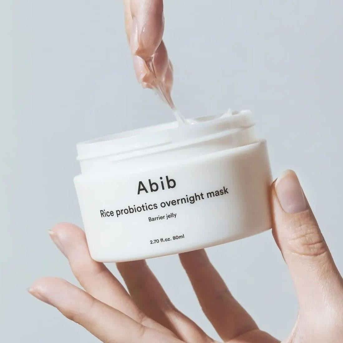 Abib Rice Probiotics Overnight Mask Barrier Jelly 80ml | SKINSIDER UK