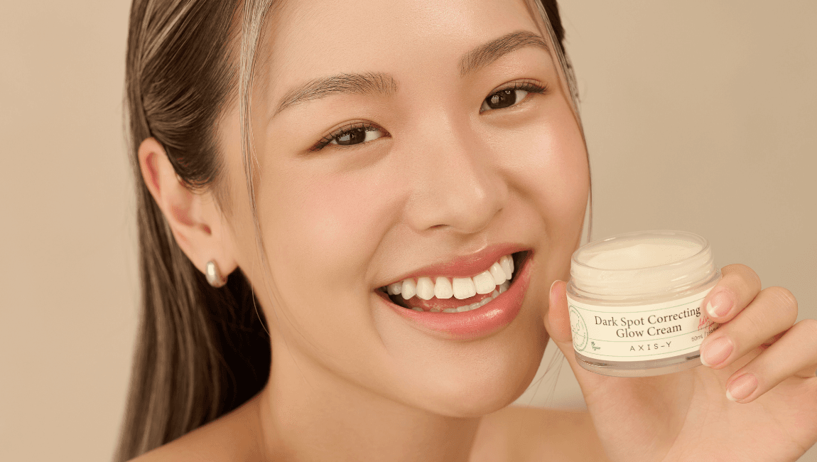 AXIS-Y Glow Duo: Dark Spot Correcting Glow Cream + Vegan Collagen Eye ...