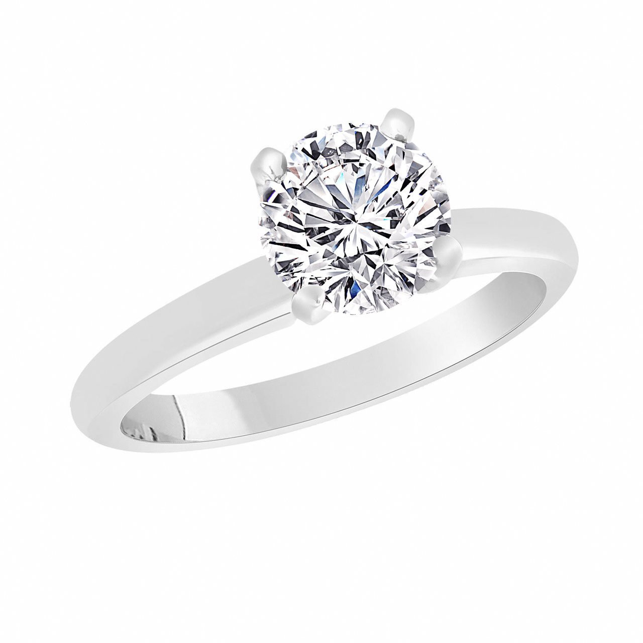 1.01 Carat Flawless D Color Diamond Solitaire Engagement Ring GIA ...