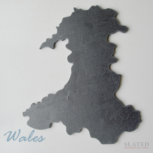Slate map of Wales - Slated - Beautiful Slate Gifts