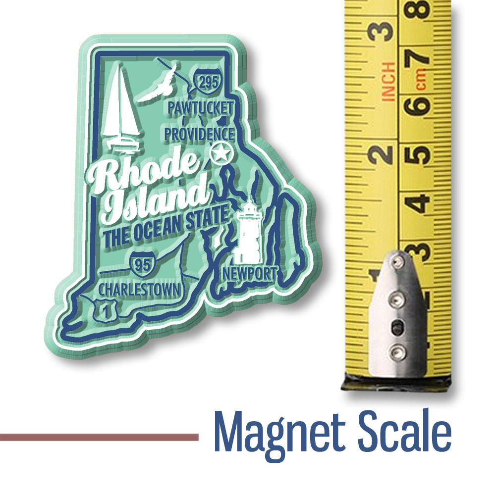 Premium State Magnet Collector's Metal Board - Magnets Included