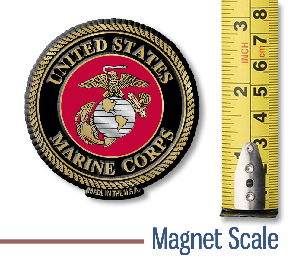U.S. Marine Corps Military Magnet by ClassicMagnets.com