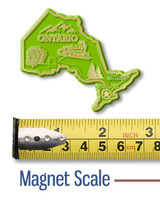 Ontario Map Magnet by ClassicMagnets.com