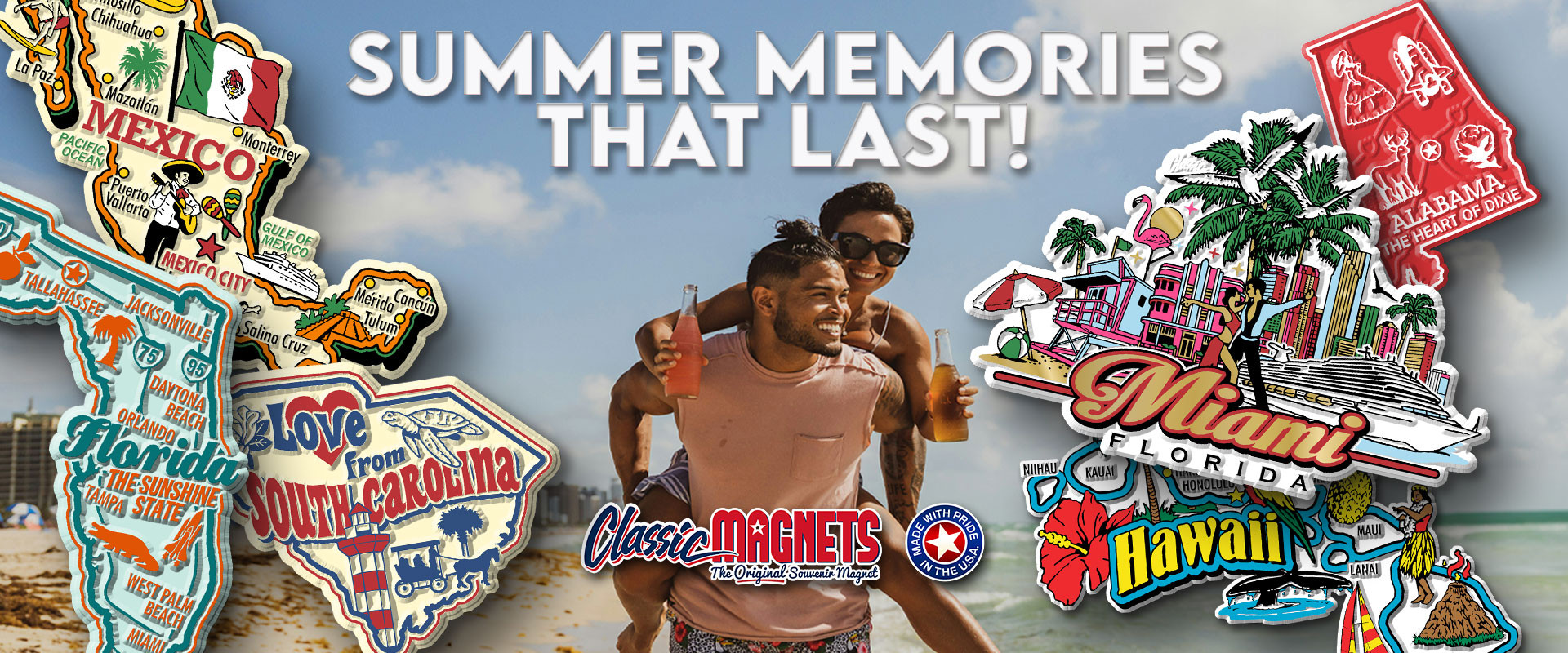 Souvenir USA Fridge Magnets | Classic Magnets