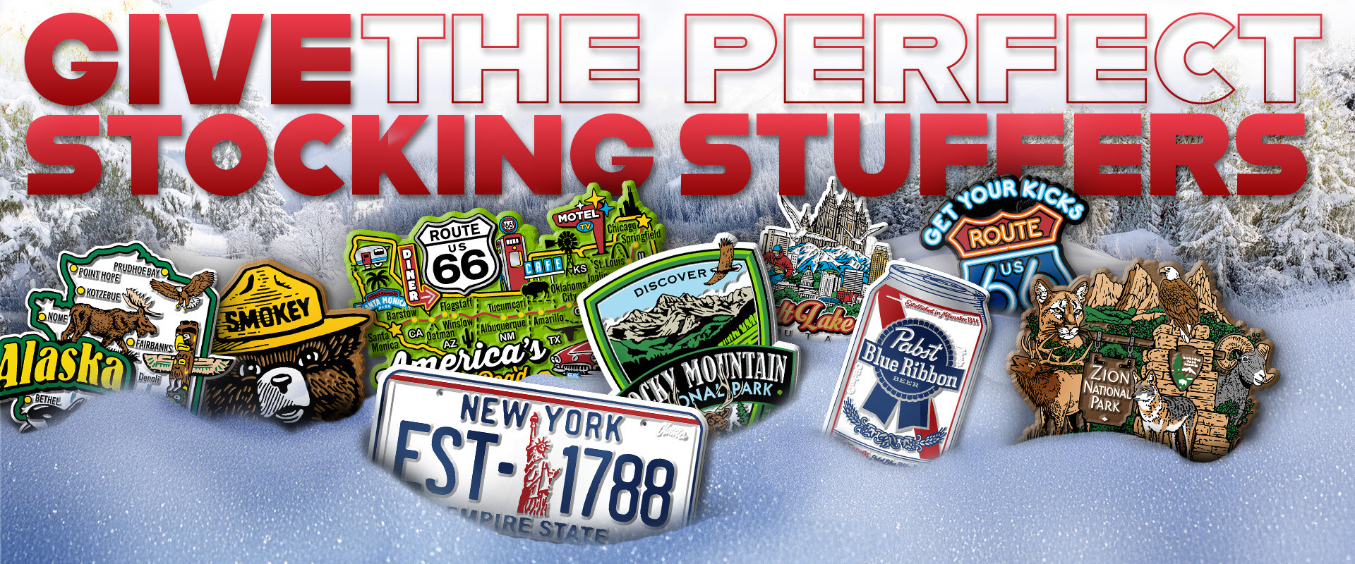 Souvenir USA Fridge Magnets | Classic Magnets