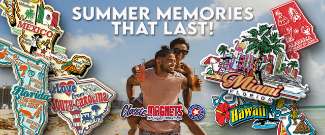 Souvenir USA Fridge Magnets | Classic Magnets