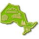 Ontario Map Magnet by ClassicMagnets.com