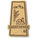 Saskatchewan Map Magnet by ClassicMagnets.com