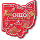 Ohio Giant State Map Magnet - ClassicMagnets.com