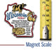 Wisconsin Information Map Magnet - ClassicMagnets.com