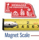 Nebraska Map Magnet - ClassicMagnets.com