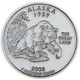 Alaska State Quarter Magnet - ClassicMagnets.com