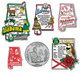 Alabama Six-Piece State Magnet Set - ClassicMagnets.com