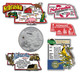 Nebraska Six-Piece State Magnet Set - ClassicMagnets.com