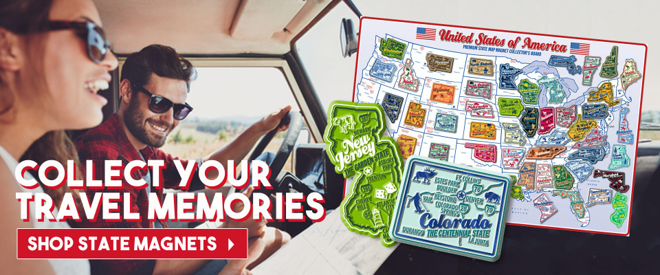 Souvenir USA Fridge Magnets | Classic Magnets