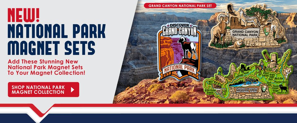 Souvenir USA Fridge Magnets | Classic Magnets