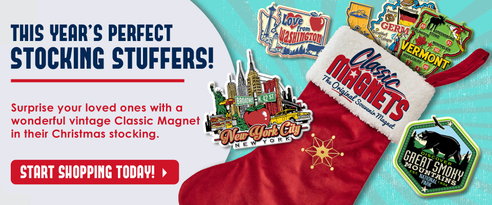 Souvenir USA Fridge Magnets | Classic Magnets