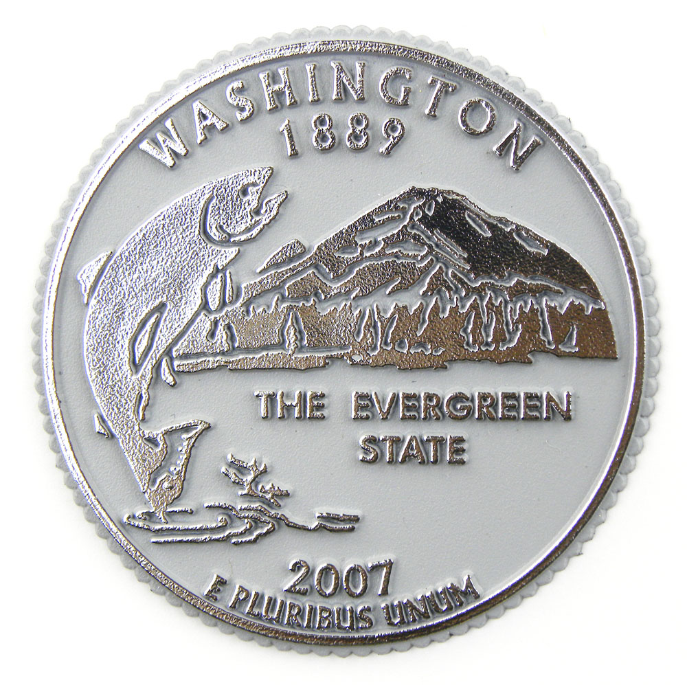 Washington Quarter Magnet - ClassicMagnets.com