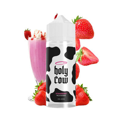 Holy Cow Strawberry Milkshake 120ml - Just Vape