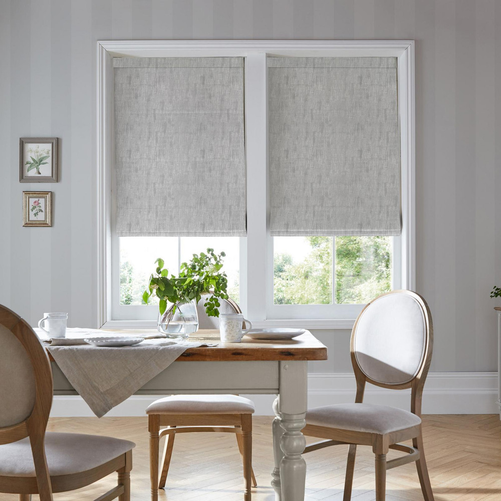 Whinfell Silver Roman Blind by Laura Ashley