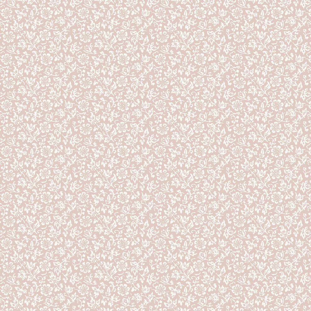 Laura Ashley Sweet Alyssum Plaster Pink Wallpaper | Pink | Laura Ashley
