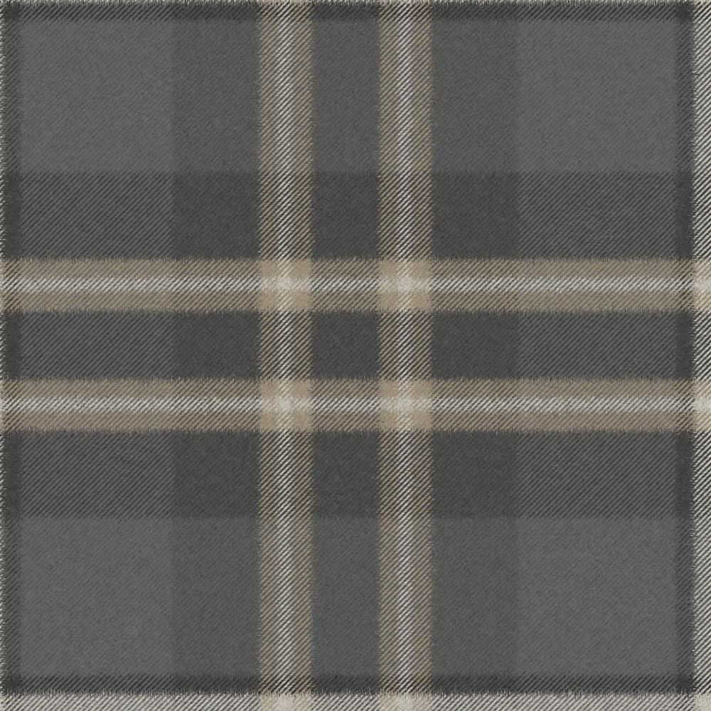 Eildon Weave Charcoal Wallpaper | Black | Superfresco Easy